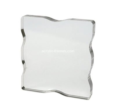 Custom acrylic round stamping block